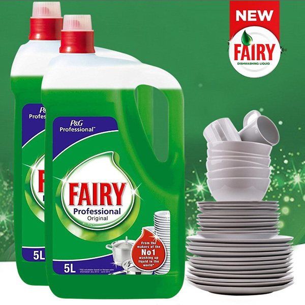 Fairy Professional Washing Up Liquid Original 5 Litre - 1x Per Pack ...